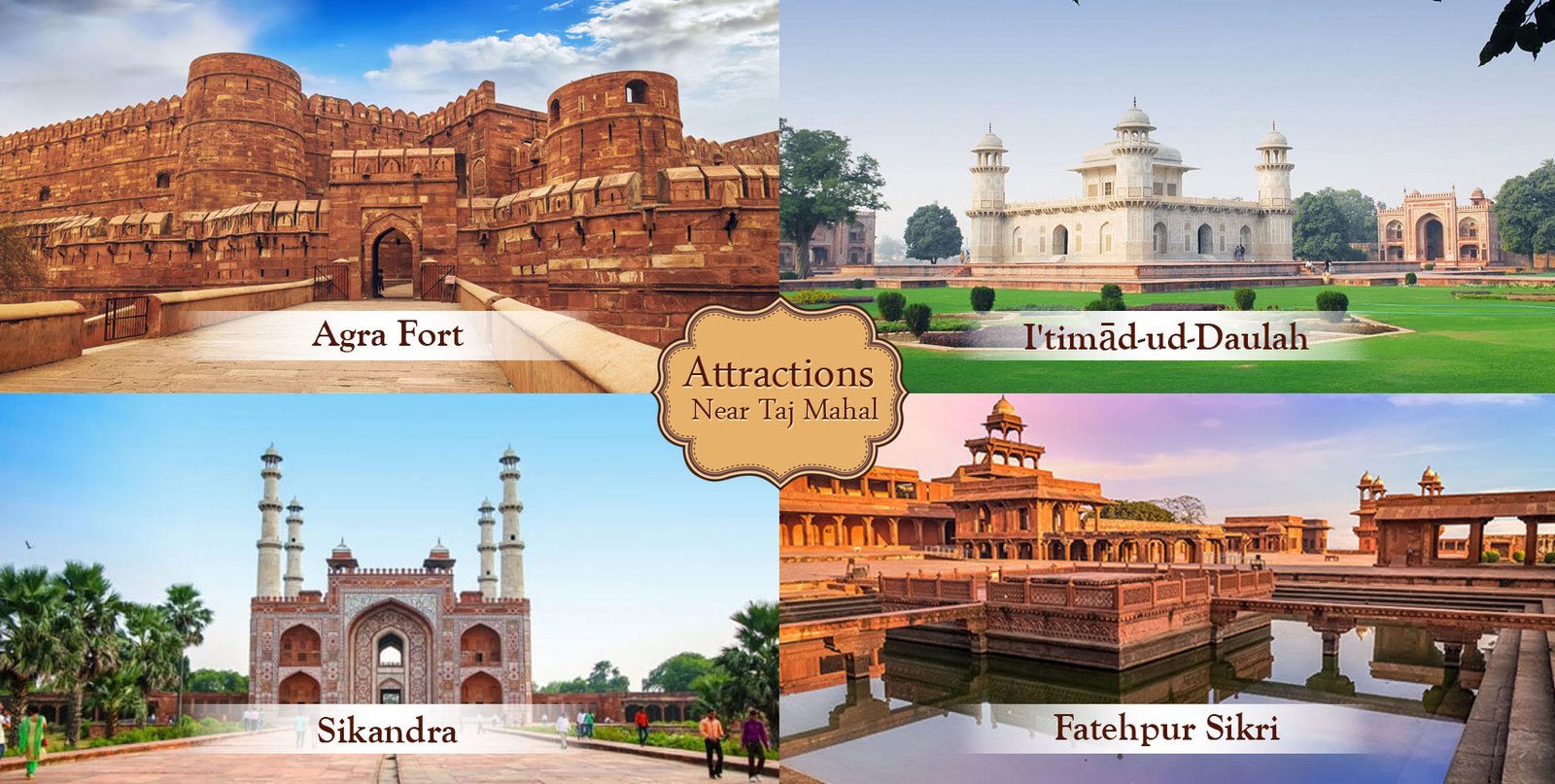 Place to visit in Agra - Best Famous 10 Places to See and Explore